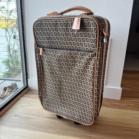 Fendi | Bags | Vintage Fendi Carryon Luggage Ff | Poshmark